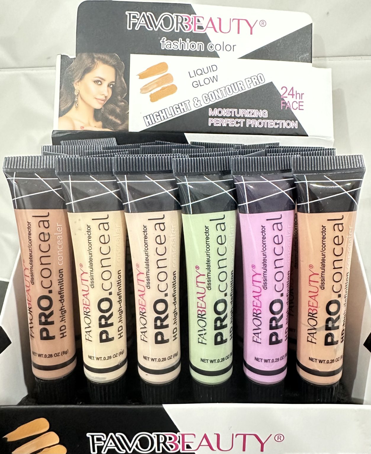 Caja con 24 PRO CONCEAL Disimulador/ Corrector 24 horas HD Alta ...